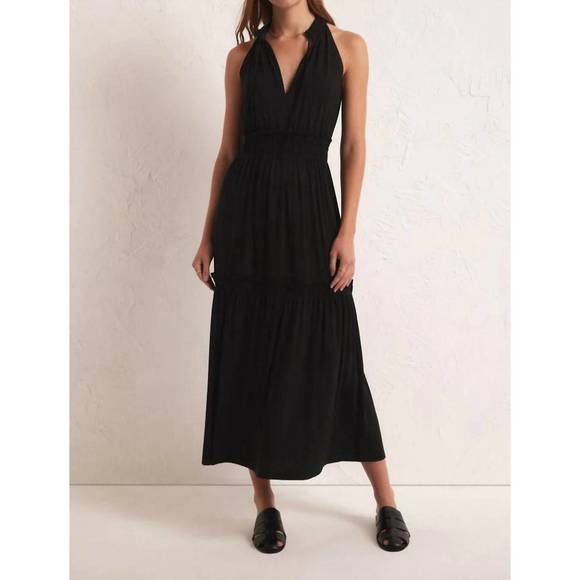 Z Supply | Dresses | New Z Supply Rhea Midi Dress In Black | Poshmark